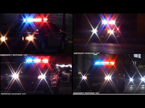 LAPD UNITS RESPONDING CODE 3 TO A BACKUP - YouTube