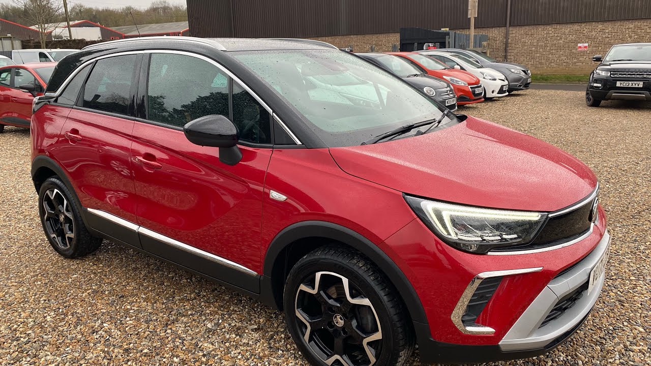 21 71 VAUXHALL CROSSLAND 1.2 Turbo Ultimate Nav SUV 5dr Petrol Manual ...