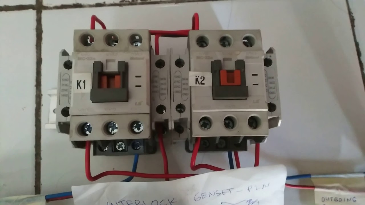 Contoh Interlock Genset -PLN - YouTube