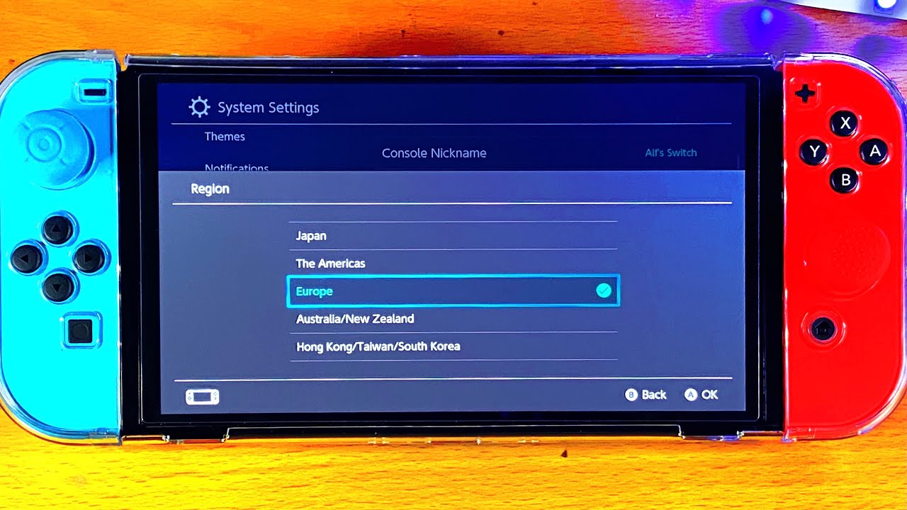 How To Change Region on Nintendo Switch OLED | Full Tutorial - YouTube