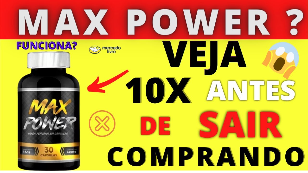 Max Power onde Comprar? Para que Serve Max Power? Max Power Site ...