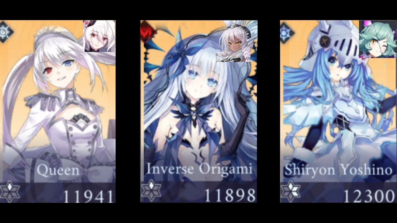 Queen, Devil, Shiryon | F10 Special Training 9 Star Clear | Date a Live ...