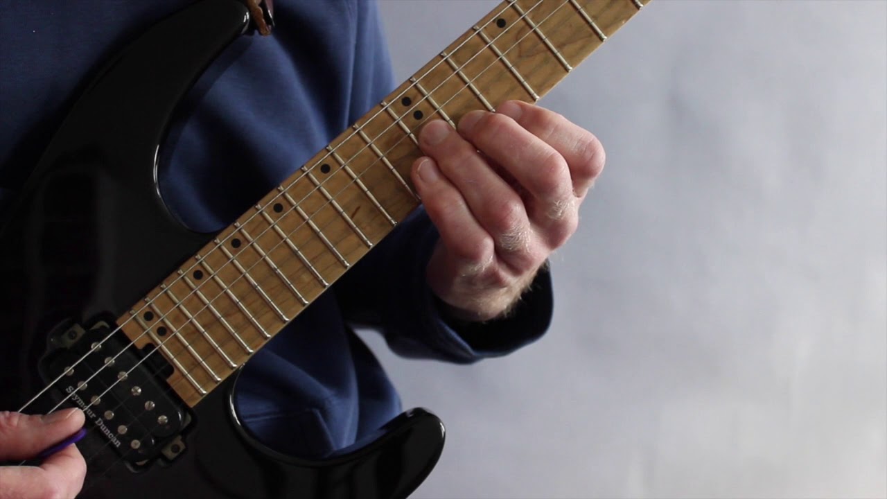 Neo Classical Arpeggio Sequence and how to use it - YouTube