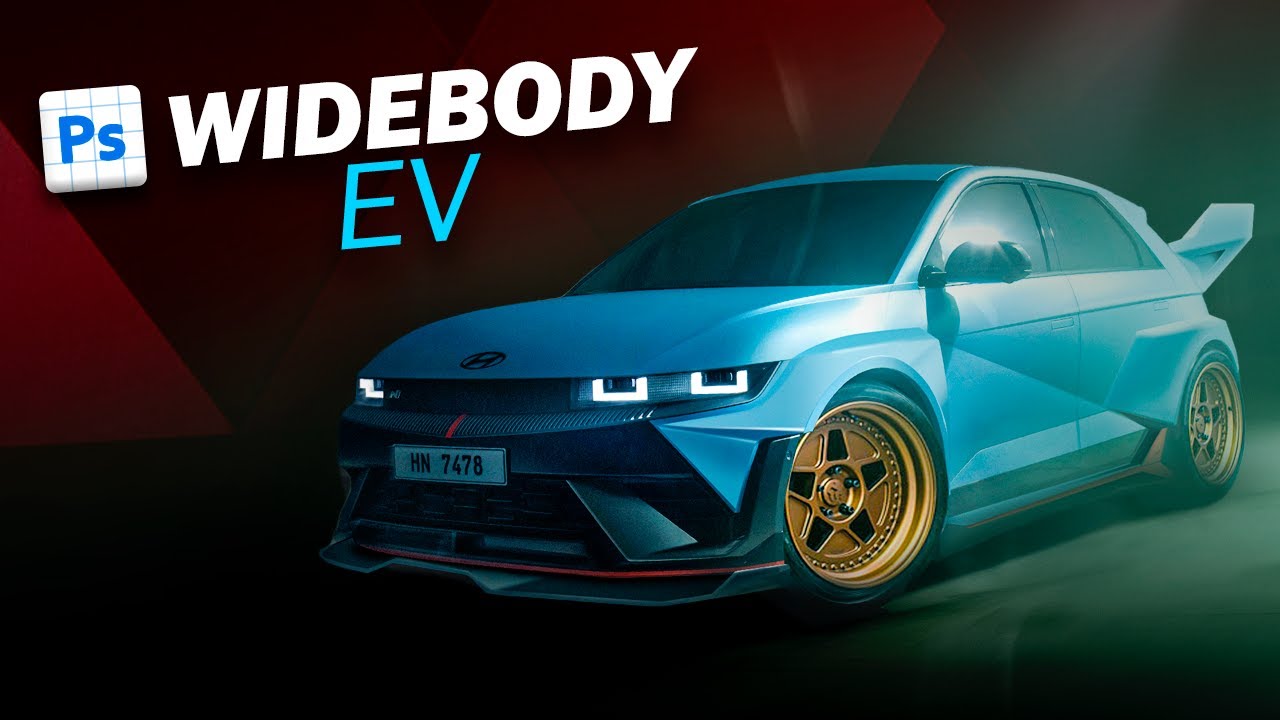 World's first tuner EV? - Hyundai Ioniq 5 N widebody concept - YouTube