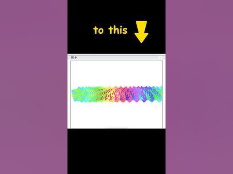 How to Create Spinning Patterns with Scratch Coding #scratch #scratchtutorial #shorts - YouTube