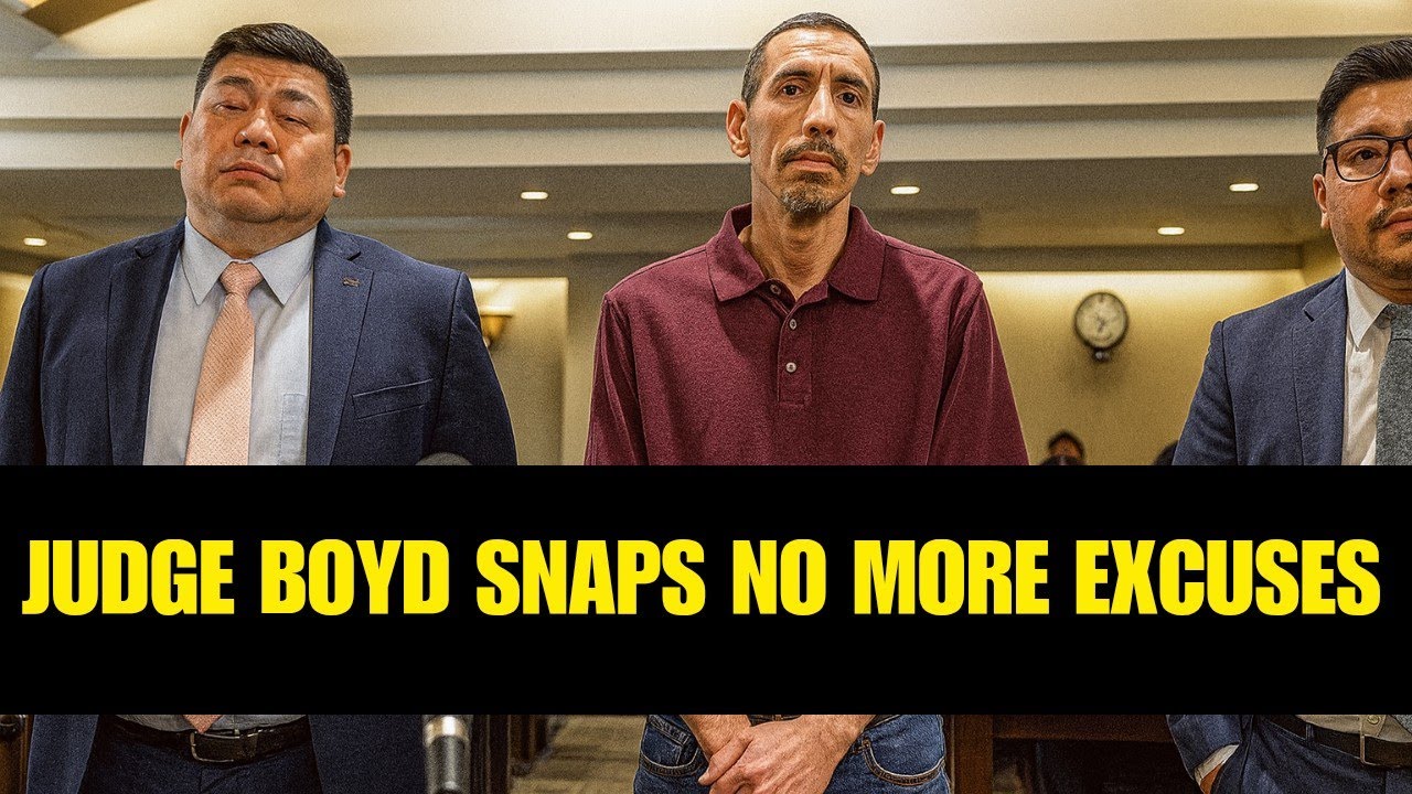 Judge Boyd Destroys Defendant’s Excuses - YouTube