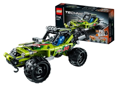 LEGO Technic 42027 Пустынный багги. Полный обзор на русском! - YouTube