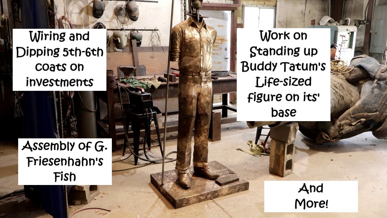 April 2, 2025 - Wiring and dipping investments, assembly of G ...