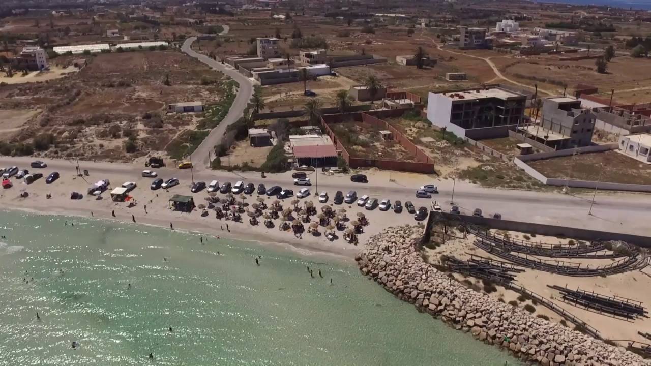 Tunisia drone - Bekalta Dimes beach Tunisia HD Nabs drone - YouTube
