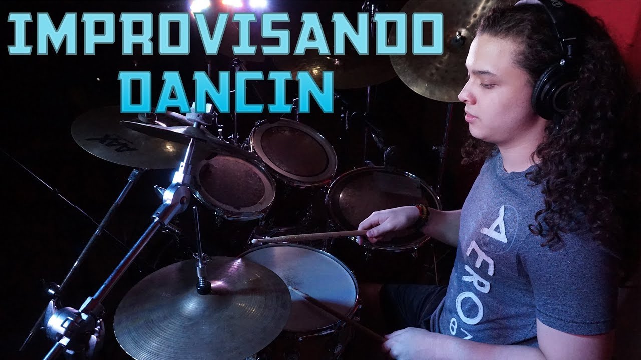 Dancin (KRONO Remix) - Drum Cover (Improvisando) - YouTube