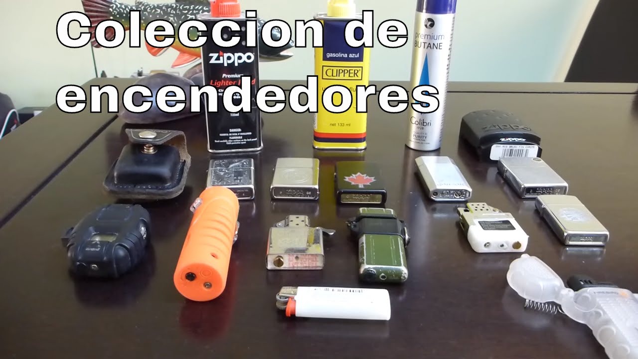 Coleccion de encendedores - YouTube