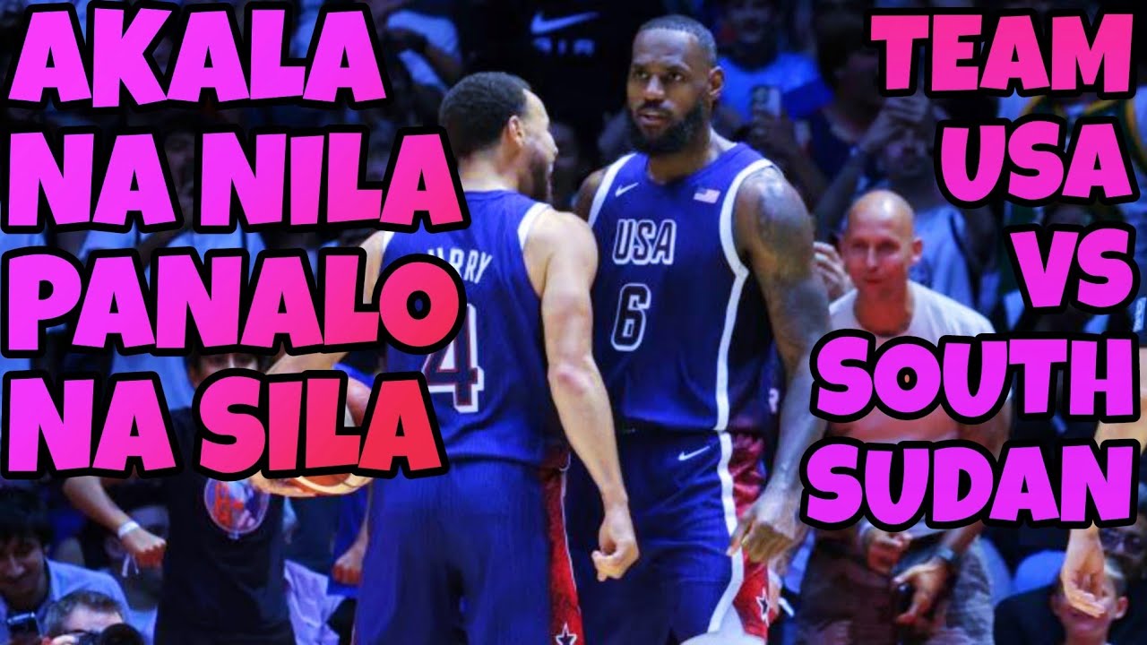 LEBRON JAMES AT STEPH CURRY VS SOUTH SUDAN HIGH LIGHTS | BASKETBALL ...