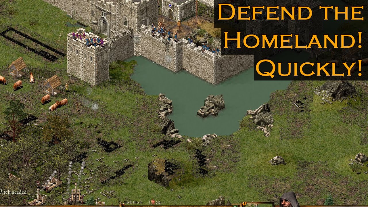 STRONGHOLD - Defending the Homeland! On VERY HARD! And on 90 SPEED ...