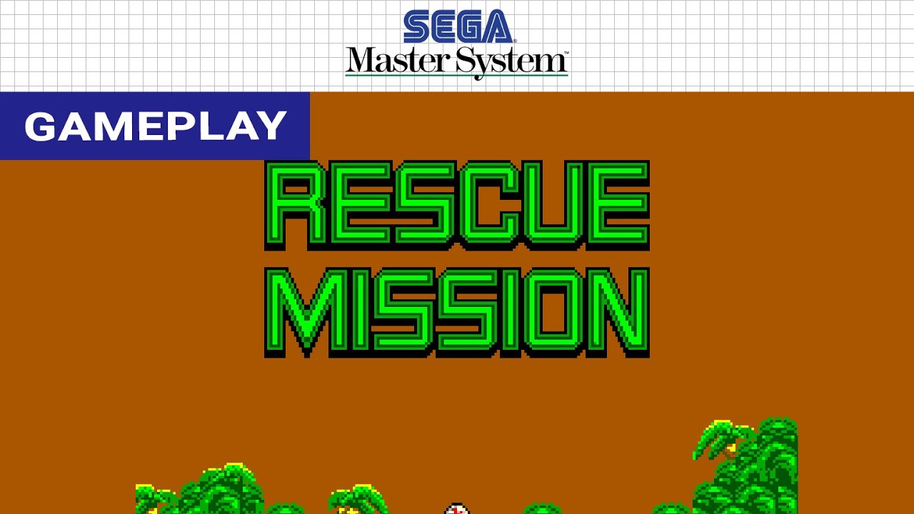 Rescue Mission (Sega Master System) - Gameplay Clip [HD] | RetroGameUp ...