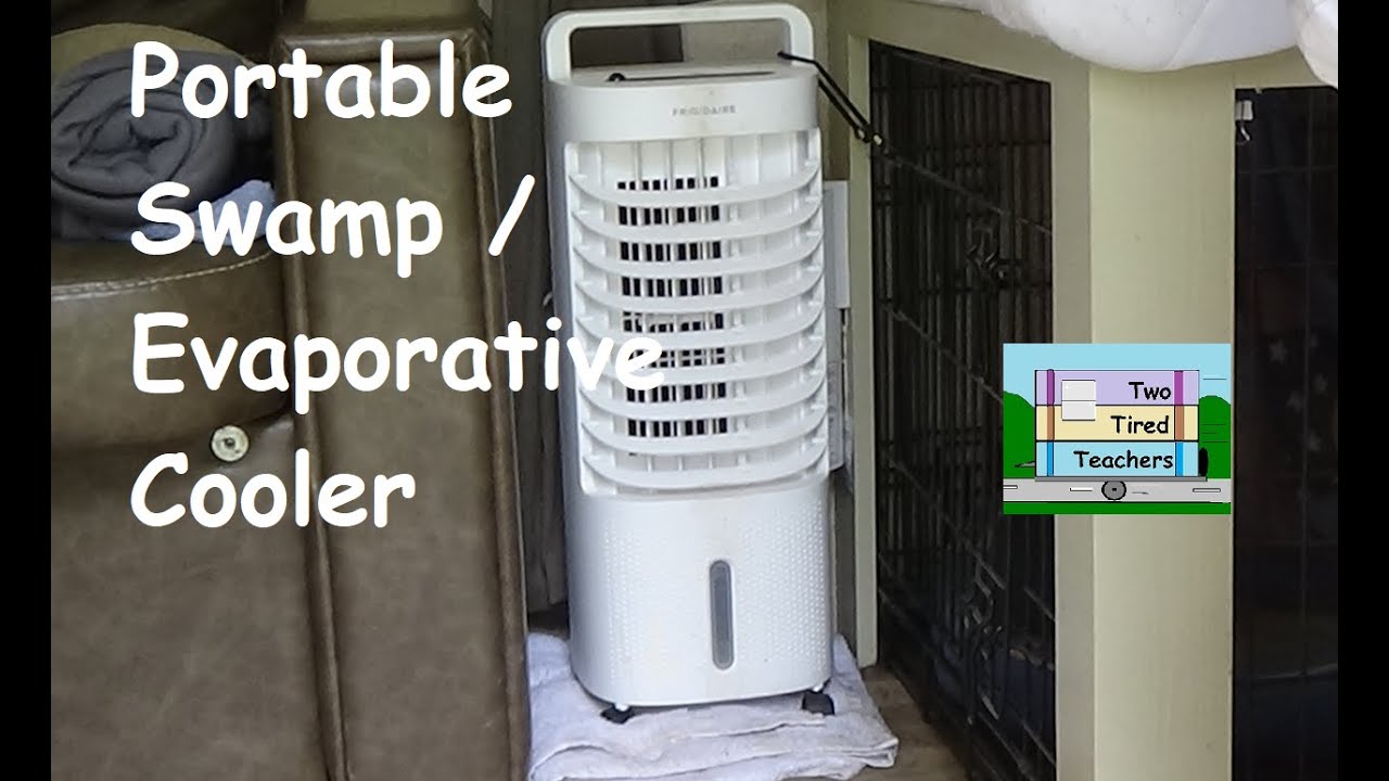 Portable Swamp Cooler/Evaporative Cooler - YouTube