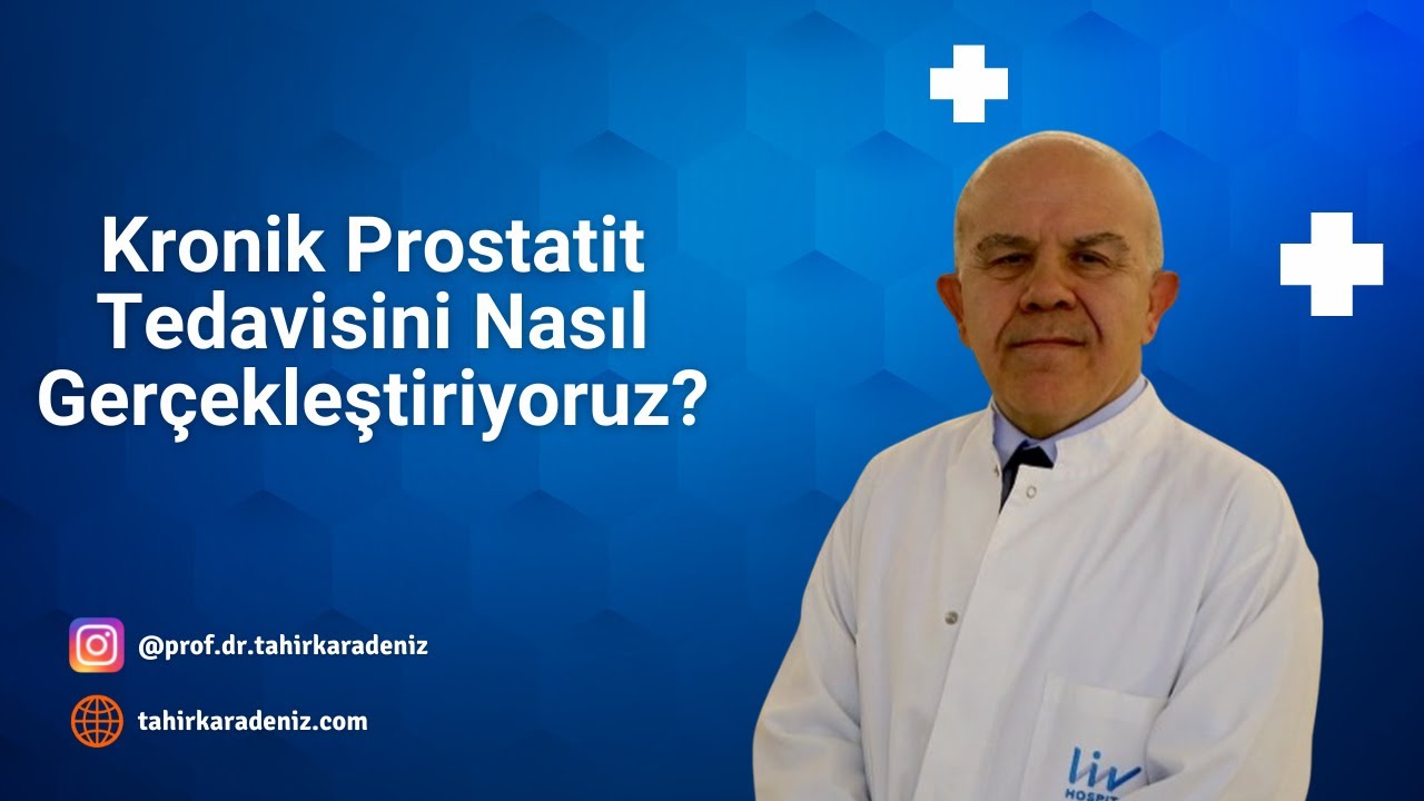 Kronik Prostatit Tedavisini Nasıl Gerçekleştiriyoruz? - YouTube