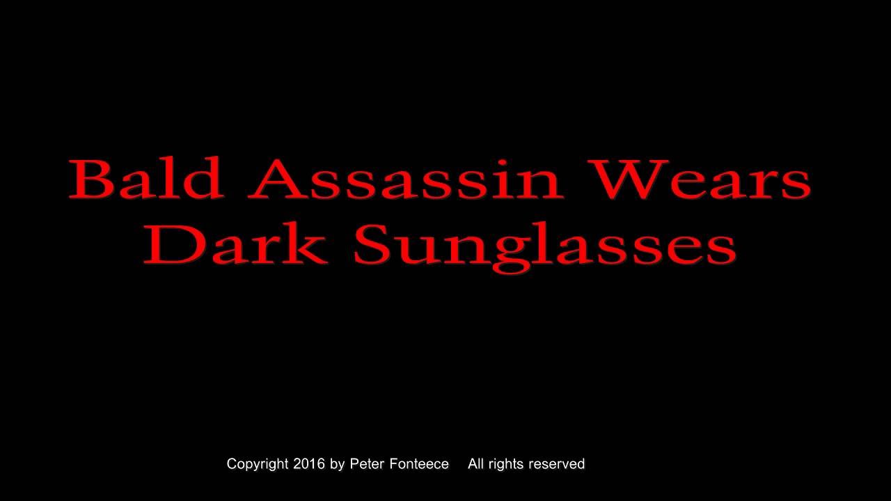 Bald Assassin Wears Dark Sunglasses - YouTube
