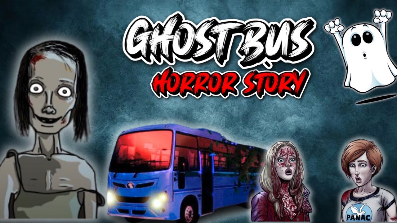 Ghostly Tales On The Haunted Bus | Animated Horror Story (english ...