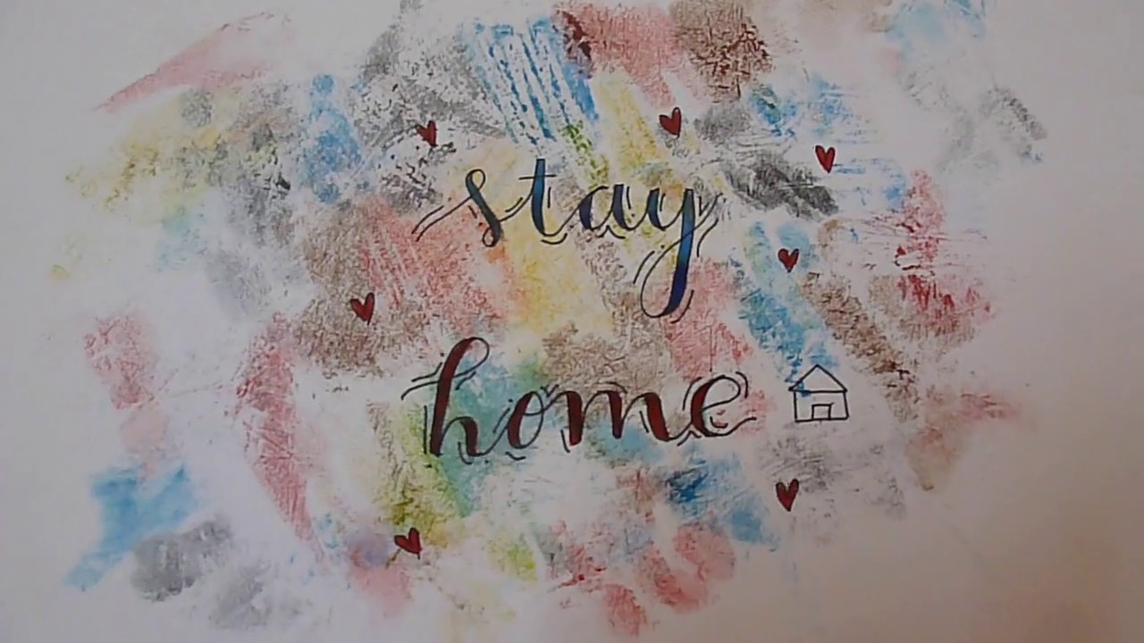 Colourful Drawing using plastic sheet ll Very easy ll Shwetzzz Creative ...