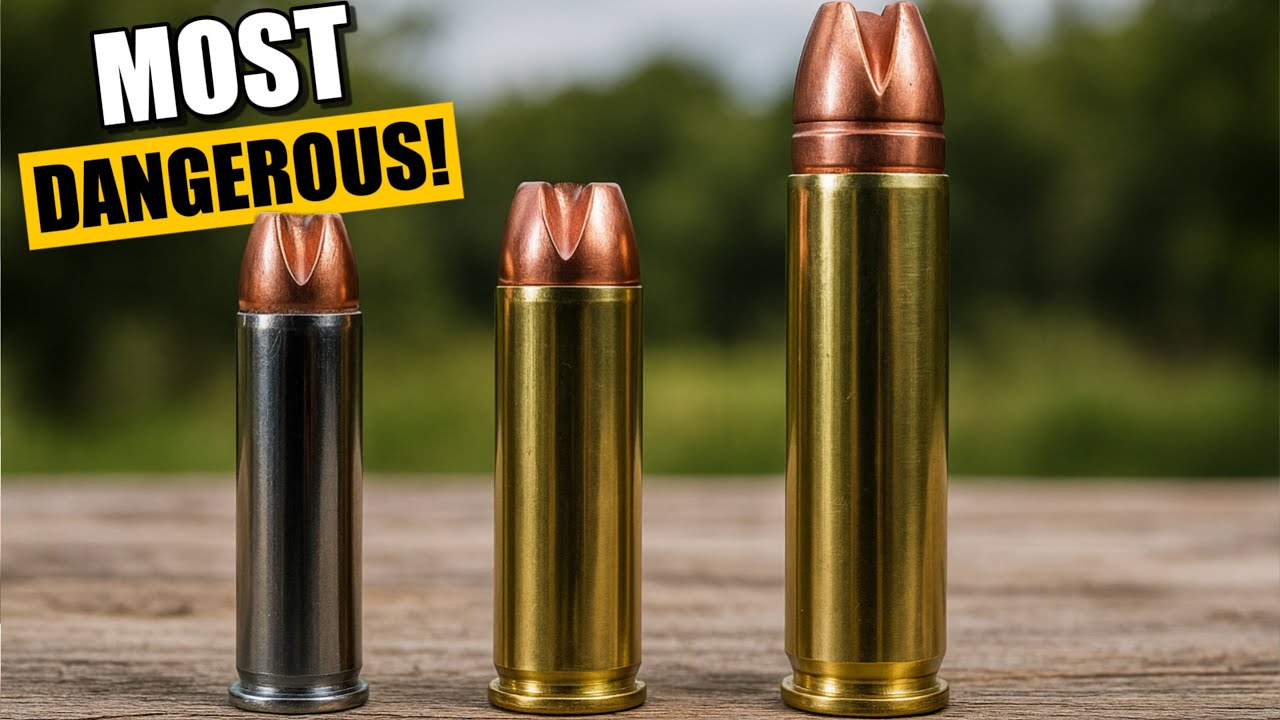 Top 5 MOST DANGEROUS Revolver Calibers of 2025 You Should NEVER Carry ...