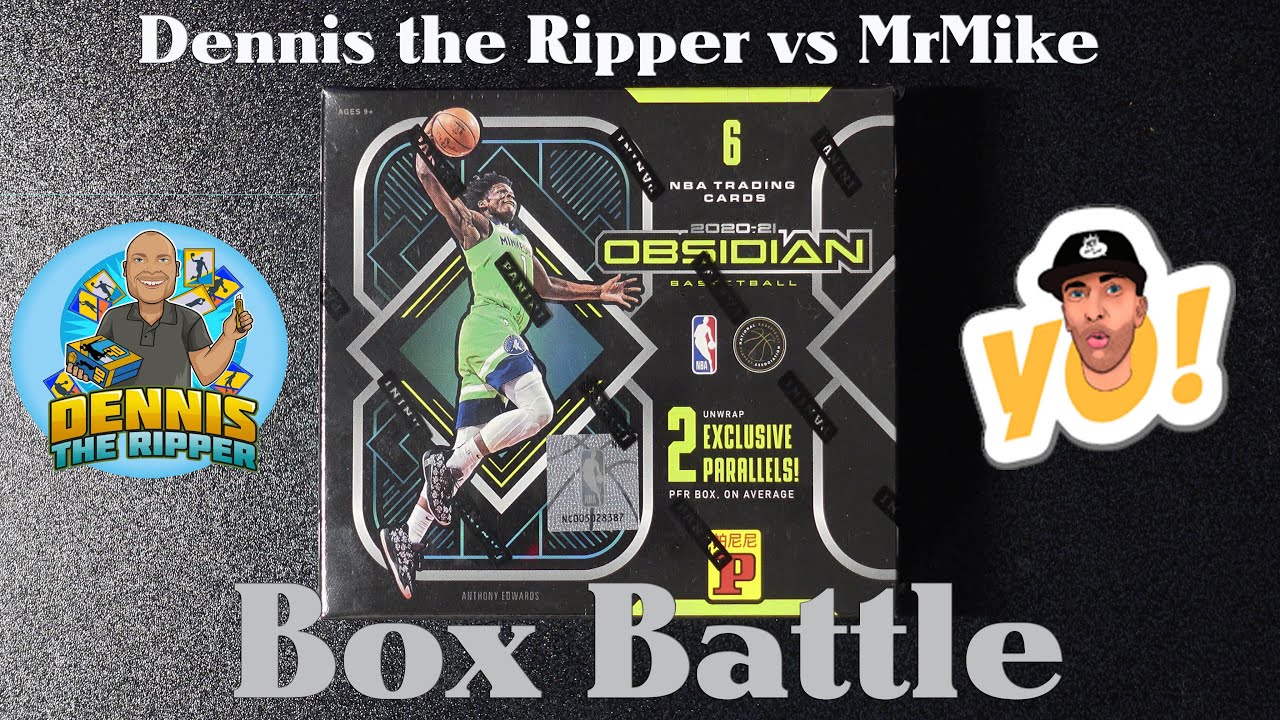 Dennis the Ripper vs MrMike - Panini Obsidian - Box Battle - YouTube
