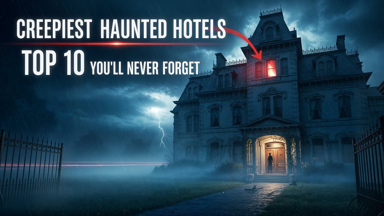Top 10 Creepiest Haunted Hotels 🏨👻 (2025 Update) | Real Ghost ...
