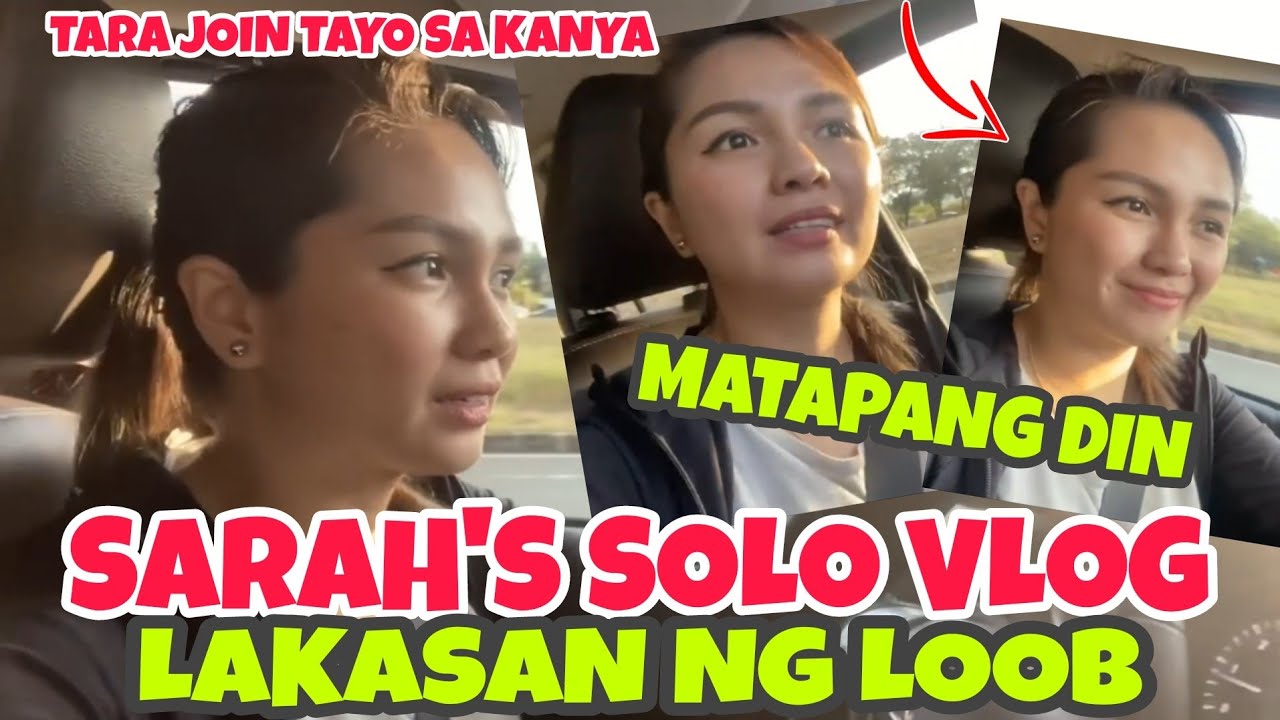 TEAM TARAH UPDATE.. SARAH'S SOLO VLOG PO ULIT.. THE BIKER MAMU.. GALING NYA NAMAN.. - YouTube