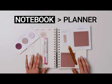 Using A Spiral Notebook as a Planner | Cloth & Paper
