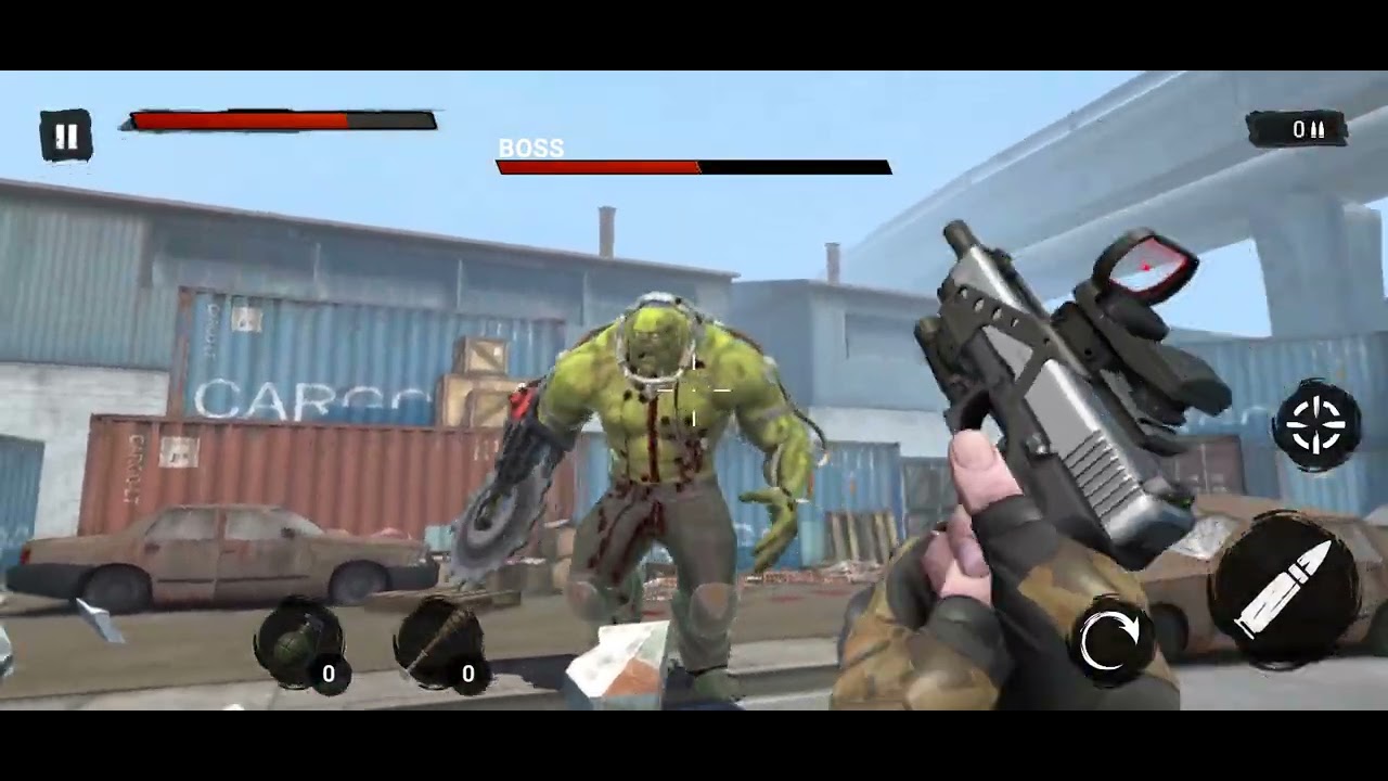 Fighting the zombie apocalypse final boss - YouTube