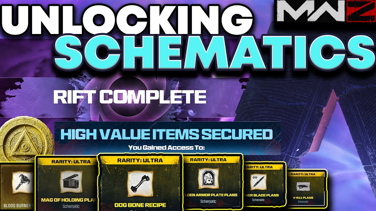 MW3 Zombies - BEST STRATEGIES for unlocking ALL DARK AETHER SCHEMATICS ...