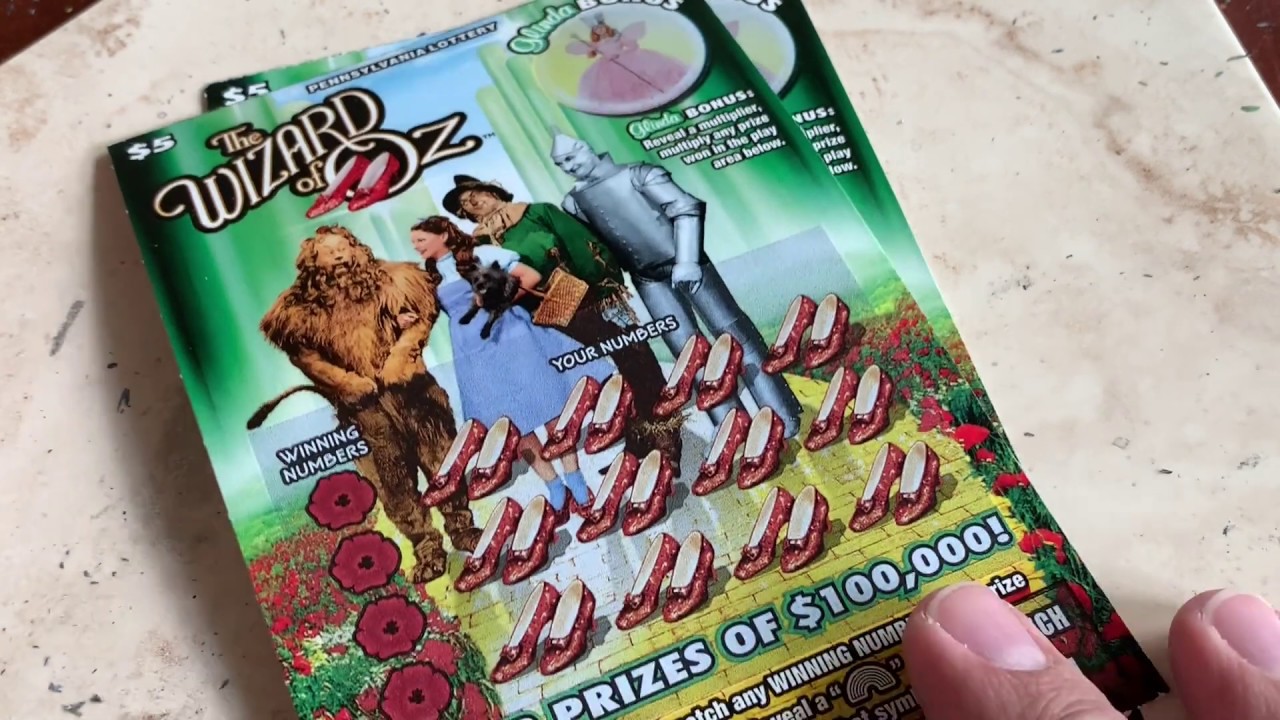 $5 Wizard of OZ - PA Lottery Scratch Off Tickets - YouTube