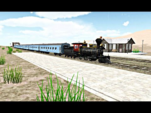 Train Sim - Try Desert Using Mogul Steam Locomotive - Simulasi Kereta ...