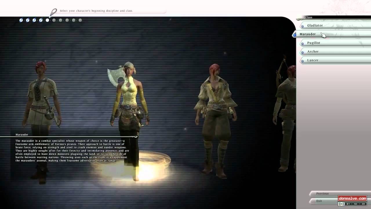 Final Fantasy 14 (FF XIV) - Character Creation in Open Beta - YouTube
