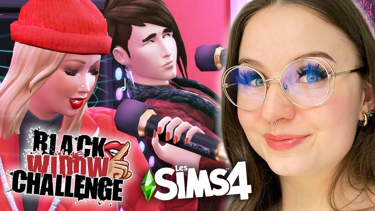Having a Super Secret Date With Caleb | Black Widow Challenge | The Sims 4 - YouTube