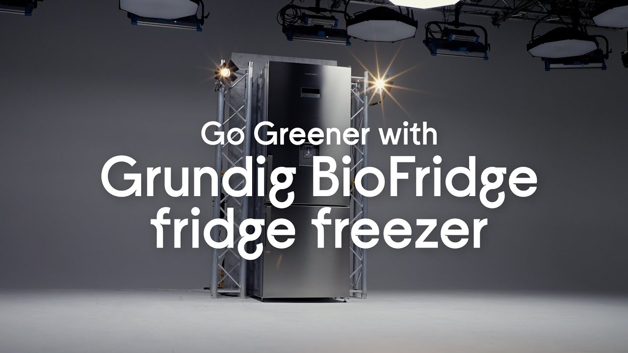 Go Greener with the Grundig BioFridge freezer - YouTube