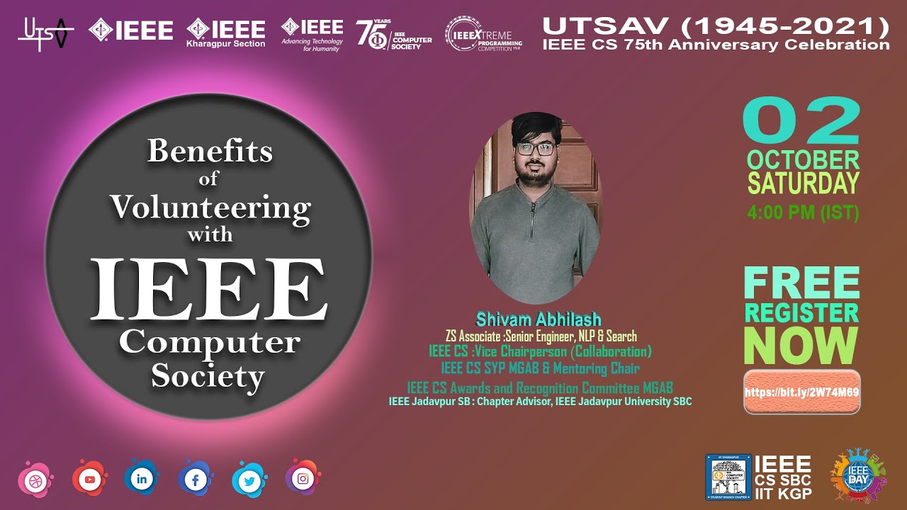 Benefits of Volunteering with IEEE Computer Society by IEEE CS SBC IIT ...