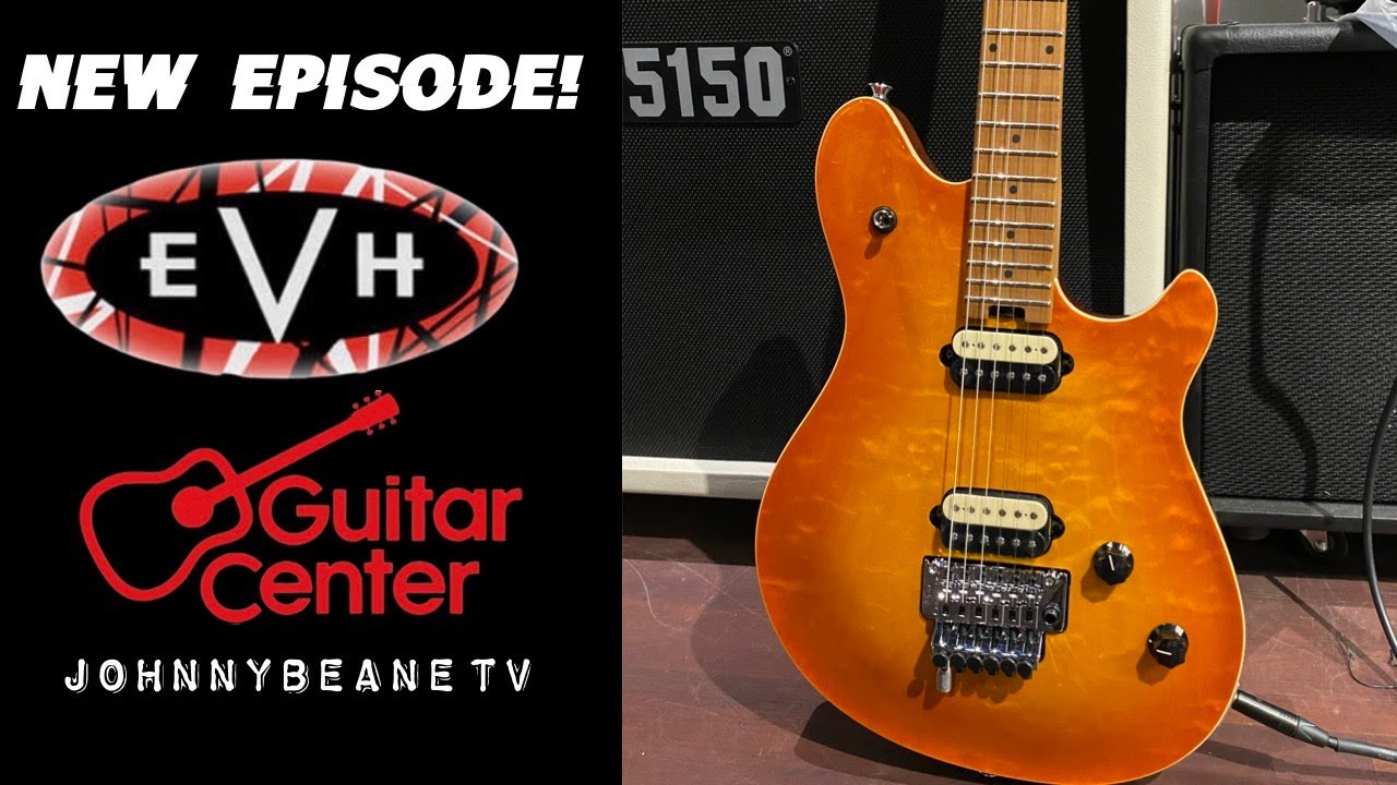 The EVH Gear Quilted solar Wolfgang, special at Guitar Center LIVE! 1 ...
