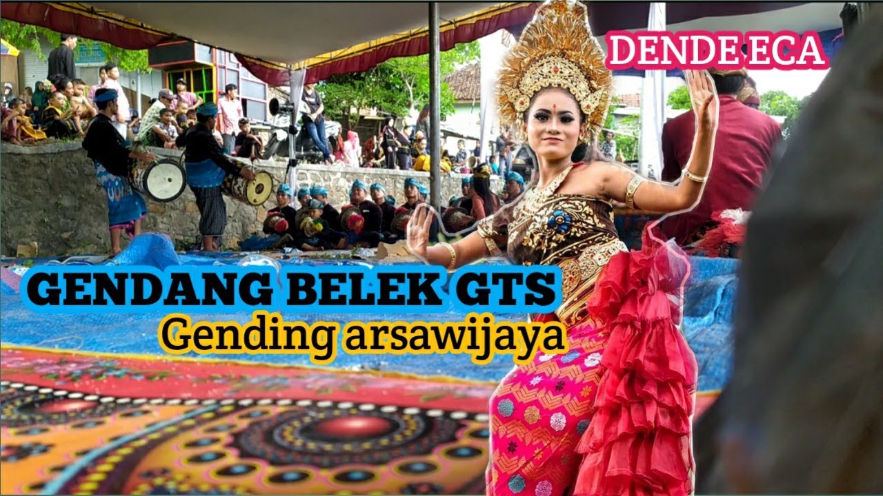 GENDANG BELEK GTS, tabuh Gending arsawijaya, dengan tarian sepernya ...