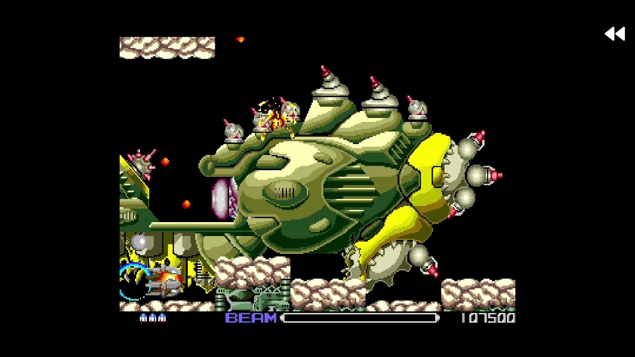 R Type, Turbografx-16 - completed with lots of rewind and slo-mo - YouTube