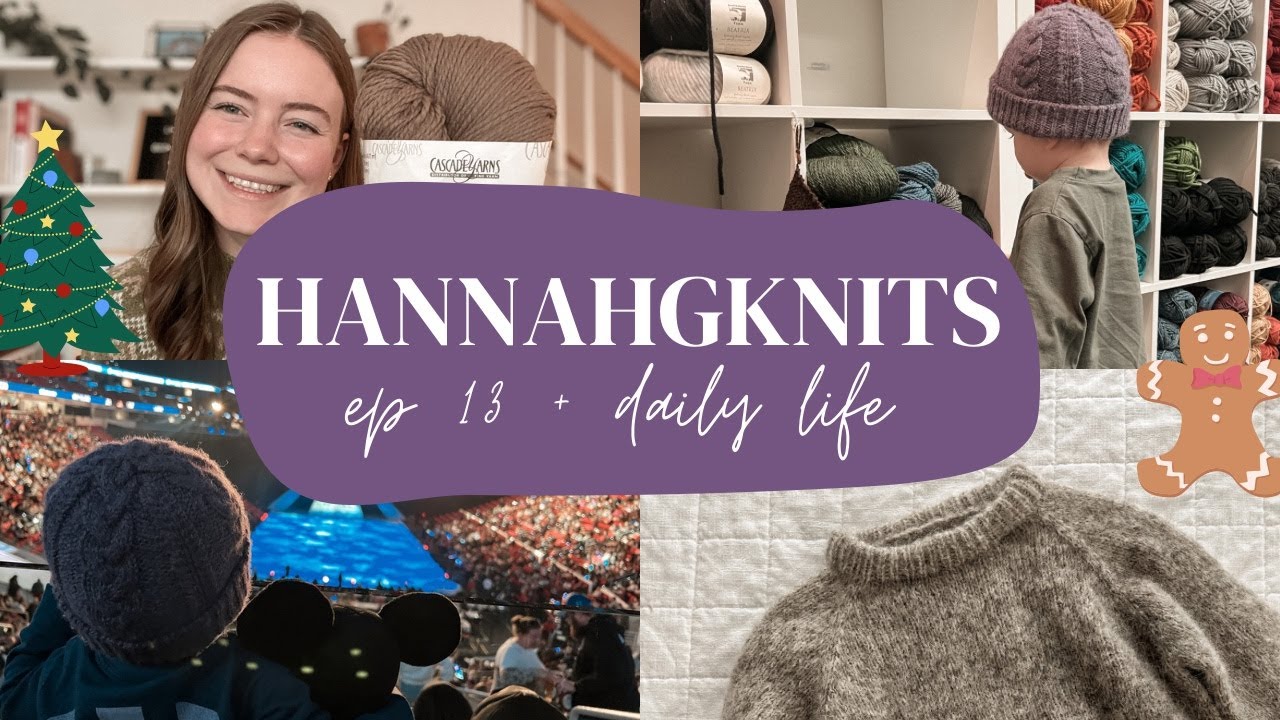 HGK 13 - my finished lento sweater, visiting bakeries, gift knitting ...