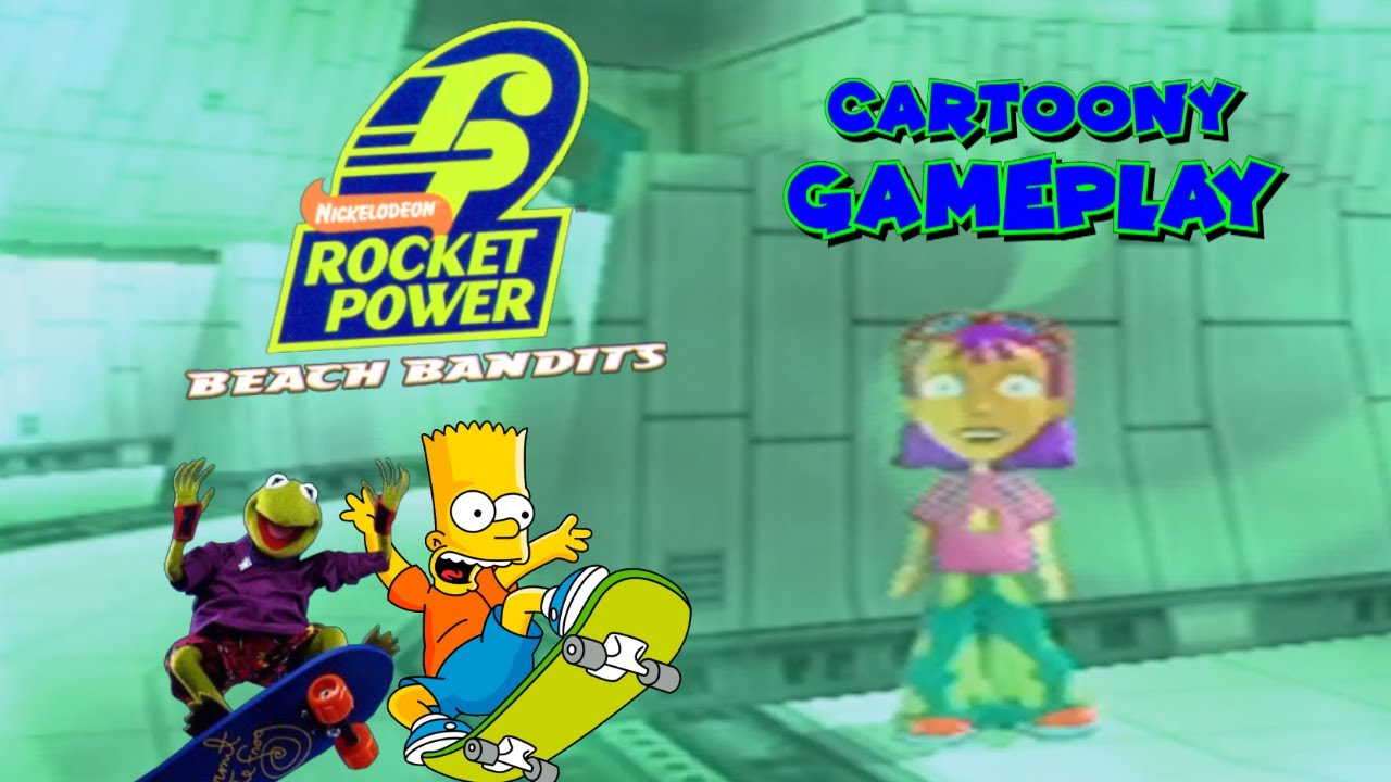 Cartoony Gameplay: Rocket Power Beach Bandits PART 4 - YouTube