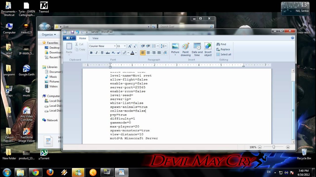 gamerSrbija - Kako napraviti Minecraft Server - YouTube