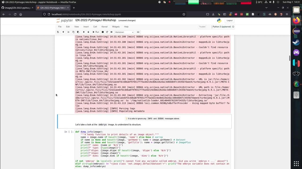 PyImageJ: Integrating ImageJ and Fiji with tools in the Python ecosystem - YouTube