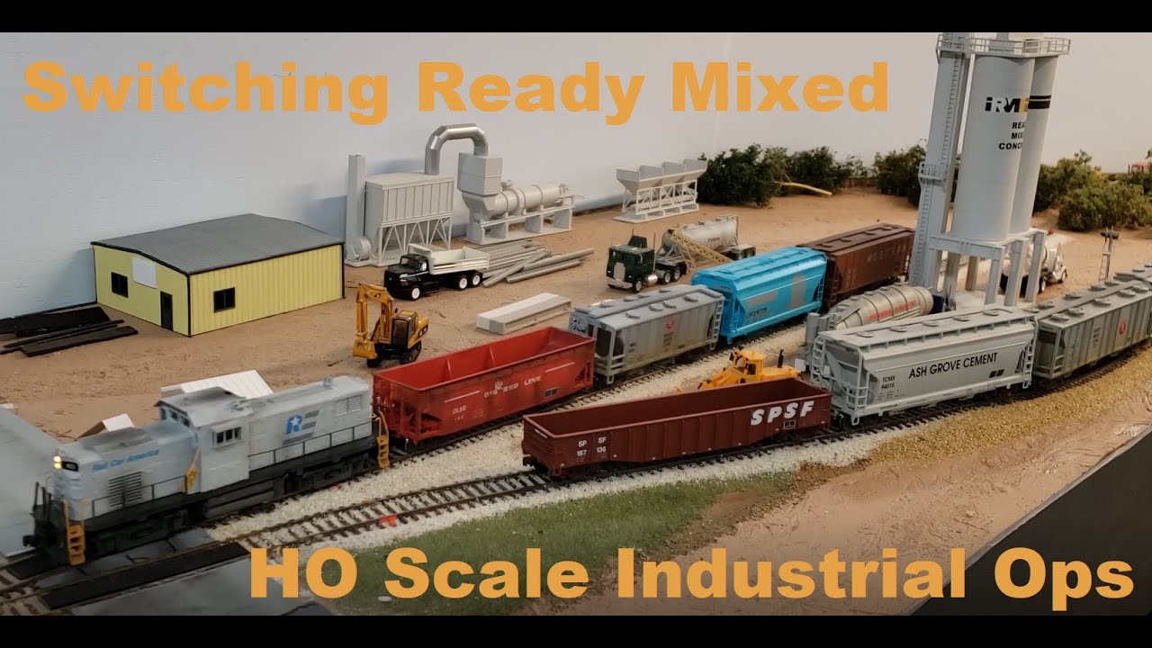 Stockyard Industrial Lead: Switching the Ready Mixed Concrete Plant ...