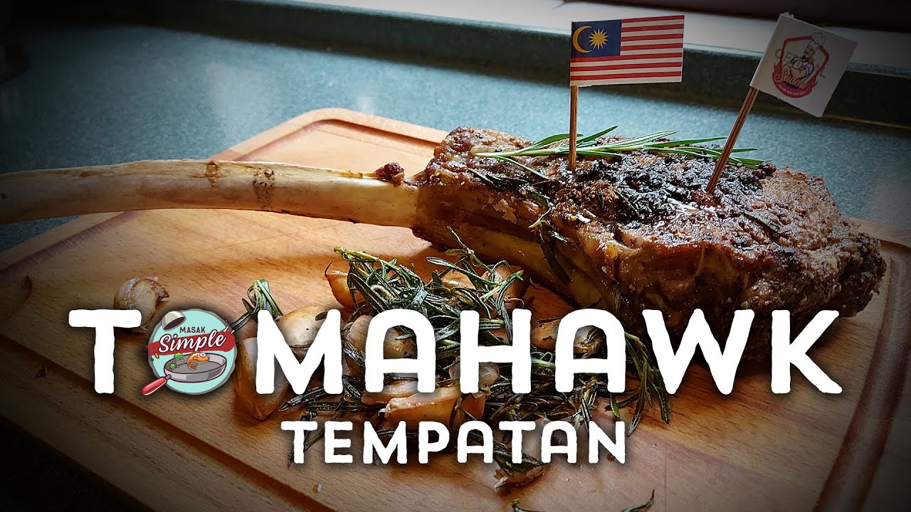 Eksperimen dengan Tomahawk tempatan - daging lagi putih?? - YouTube