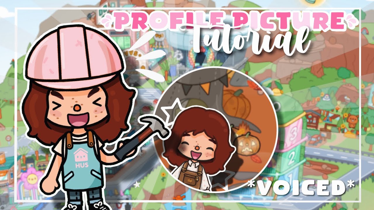 EASY Toca PROFILE PICTURE Tutorial!!!🤍🌷|| *AESTHETIC* || Toca Life ...