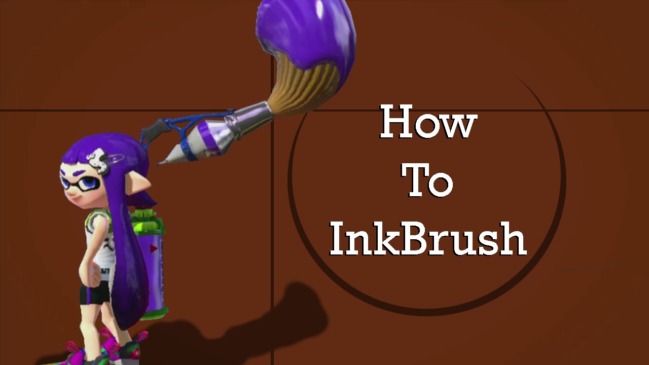 V-Montages - How to Inkbrush - Splatoon - YouTube
