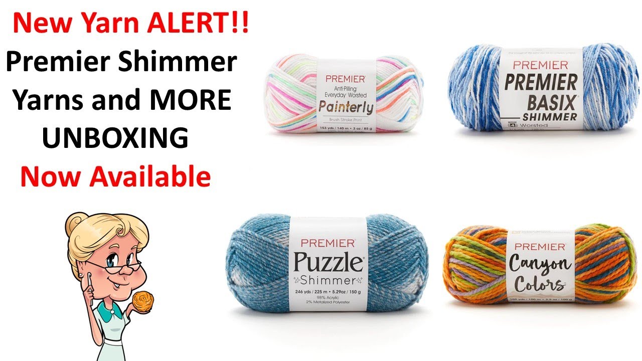 NEW YARN ALERT!! Puzzle Shimmer and Premier Basix Shimmer and MORE ...