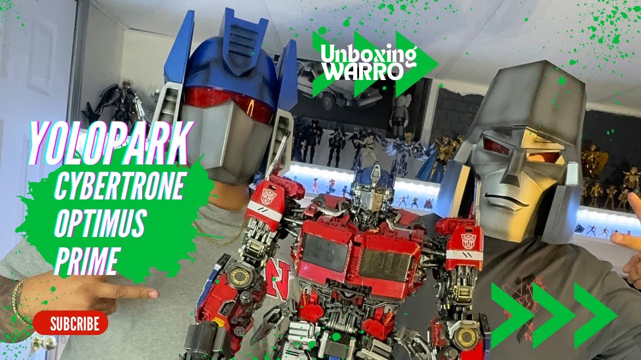 Unboxing Warro Yolopark IIES 24” Cybertrone Optimus Prime standard ...