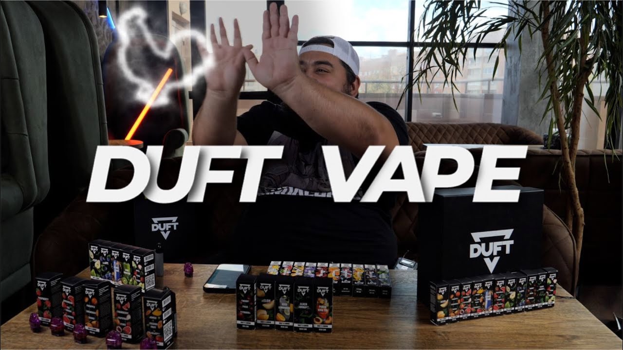 DUFT VAPE Жидкости для ЭСДН и Одноразки DUFT - YouTube
